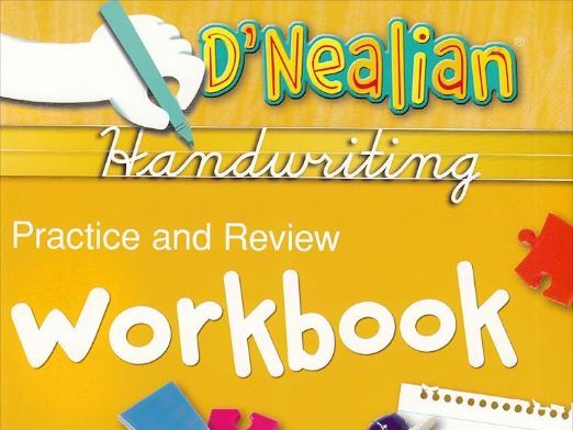 D'Nealian Handwriting Practice Book | Teaching Resources