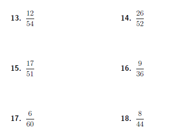 Simplifying fractions worksheets (with answers) | Teaching Resources