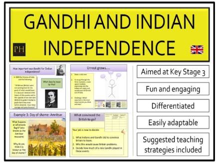 Gandhi and Indian Independence | Teaching Resources