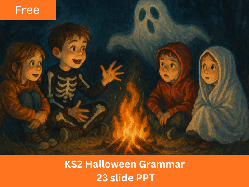 KS2 Halloween Grammar (PPT) | Teaching Resources