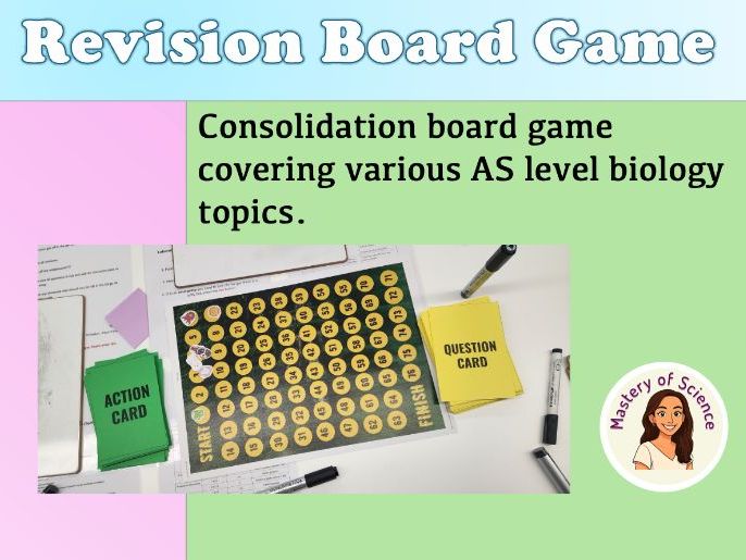AS level biology board game review | Teaching Resources