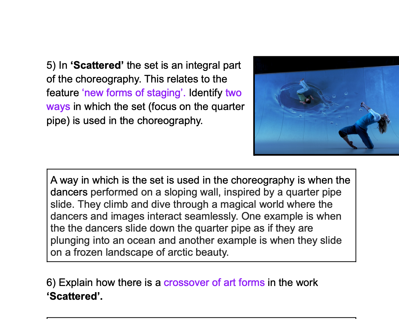 AQA A-Level Dance, Section B - Full study package | Teaching Resources