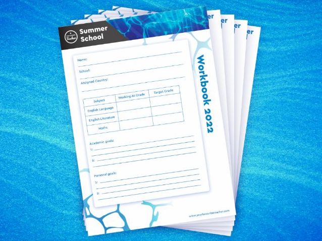 Summer School Workbook With Answers For KS4 | Teaching Resources
