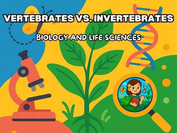 Vertebrates vs. Invertebrates - Biology and Life Sciences Reading ...