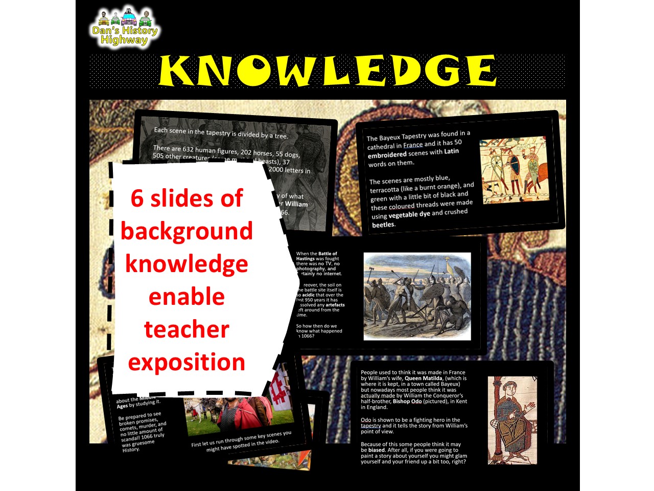 What can we learn from the Bayeux Tapestry? | Teaching Resources