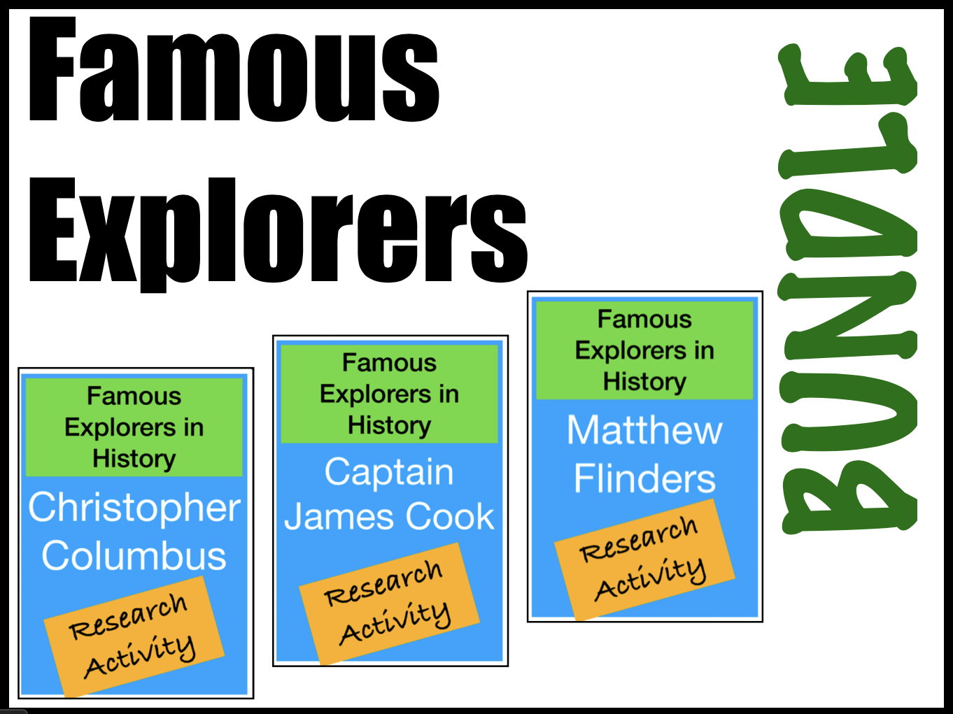 Famous Explorers Bundle | Teaching Resources