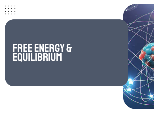 AP Chemistry Unit 9: Free Energy and Equilibrium | Teaching Resources