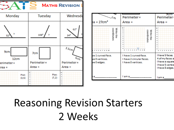 SATs Reasoning Daily Revision Year 6 Teaching Resources SATs Reasoning Daily Revision Year 6 Teaching Resources