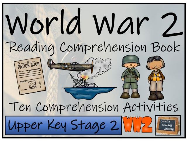 UKS2 History - Bundle of World War 2 Reading Comprehension Books ...