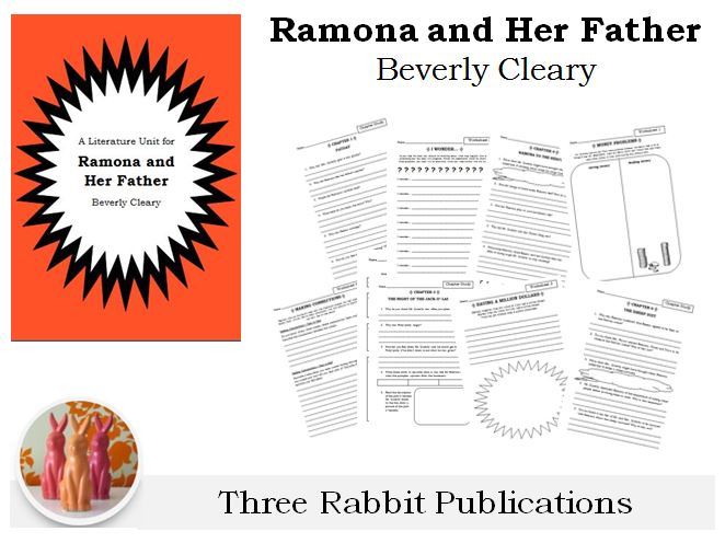 Ramona and Her Father Novel Study - Beverly Cleary | Teaching Resources