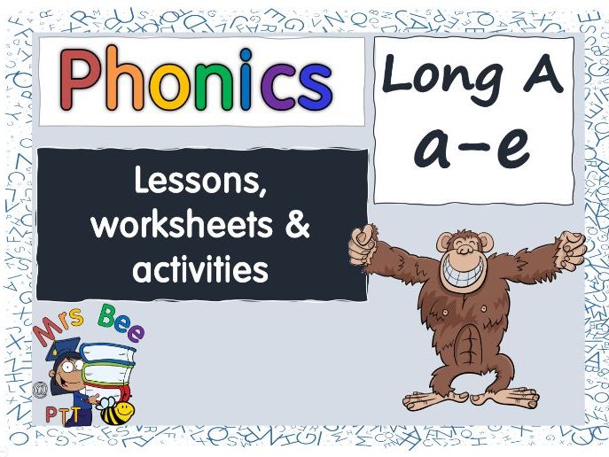 Long A graphemes bundle ai ay and a-e lessons, worksheets and ...
