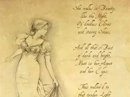 GCSE ENGLISH LITERATURE level 9 poetry analysis "She Walks in Beauty ...