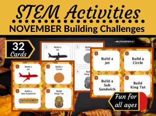 STEM Activities: November Building Challenges | Teaching Resources