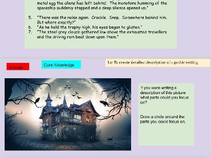 Gothic writing scheme of work | Teaching Resources