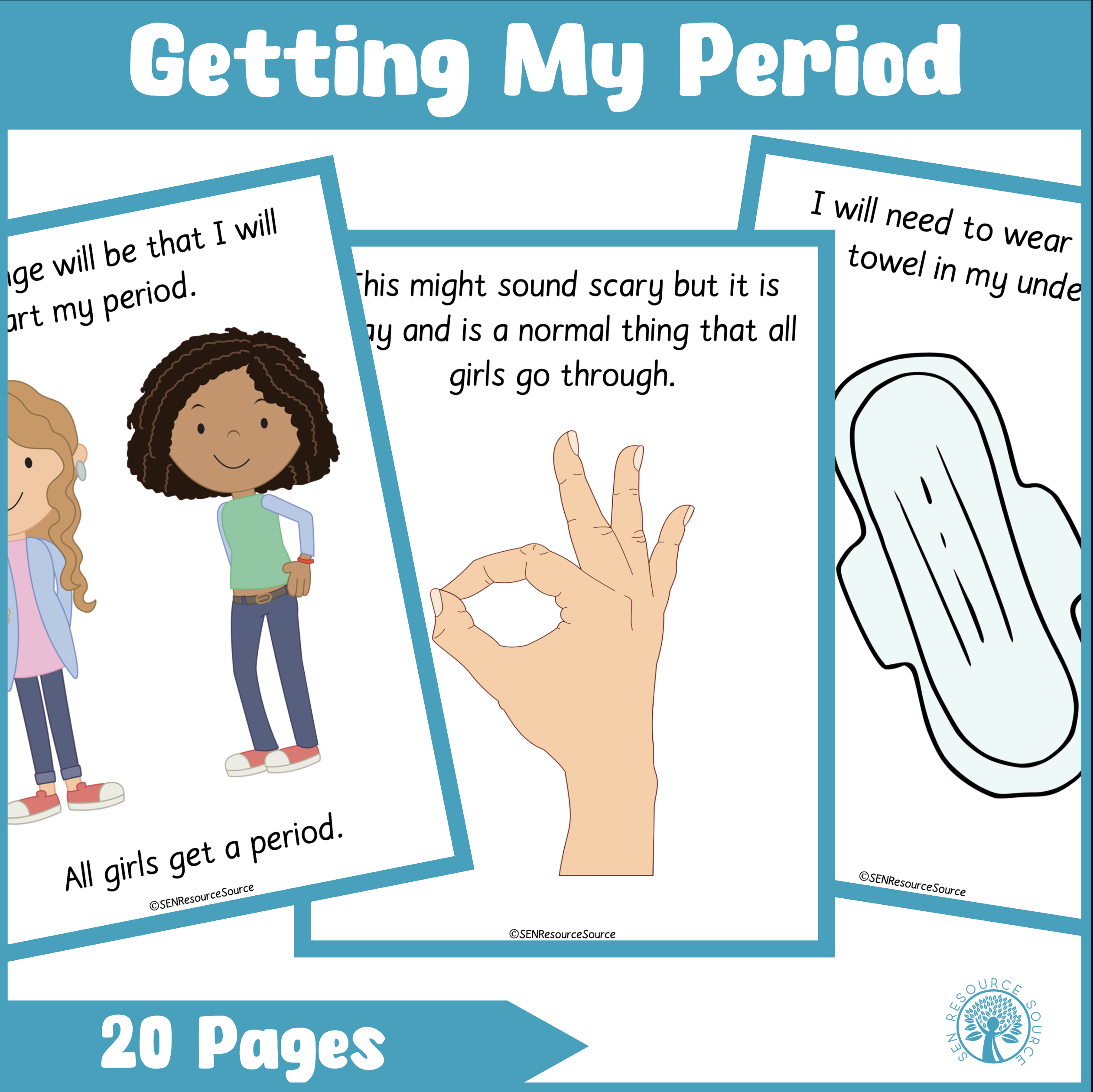 Getting My Period Social Story | Teaching Resources