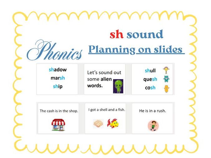 Year 1 Phonics sh sound Full Lesson | Teaching Resources