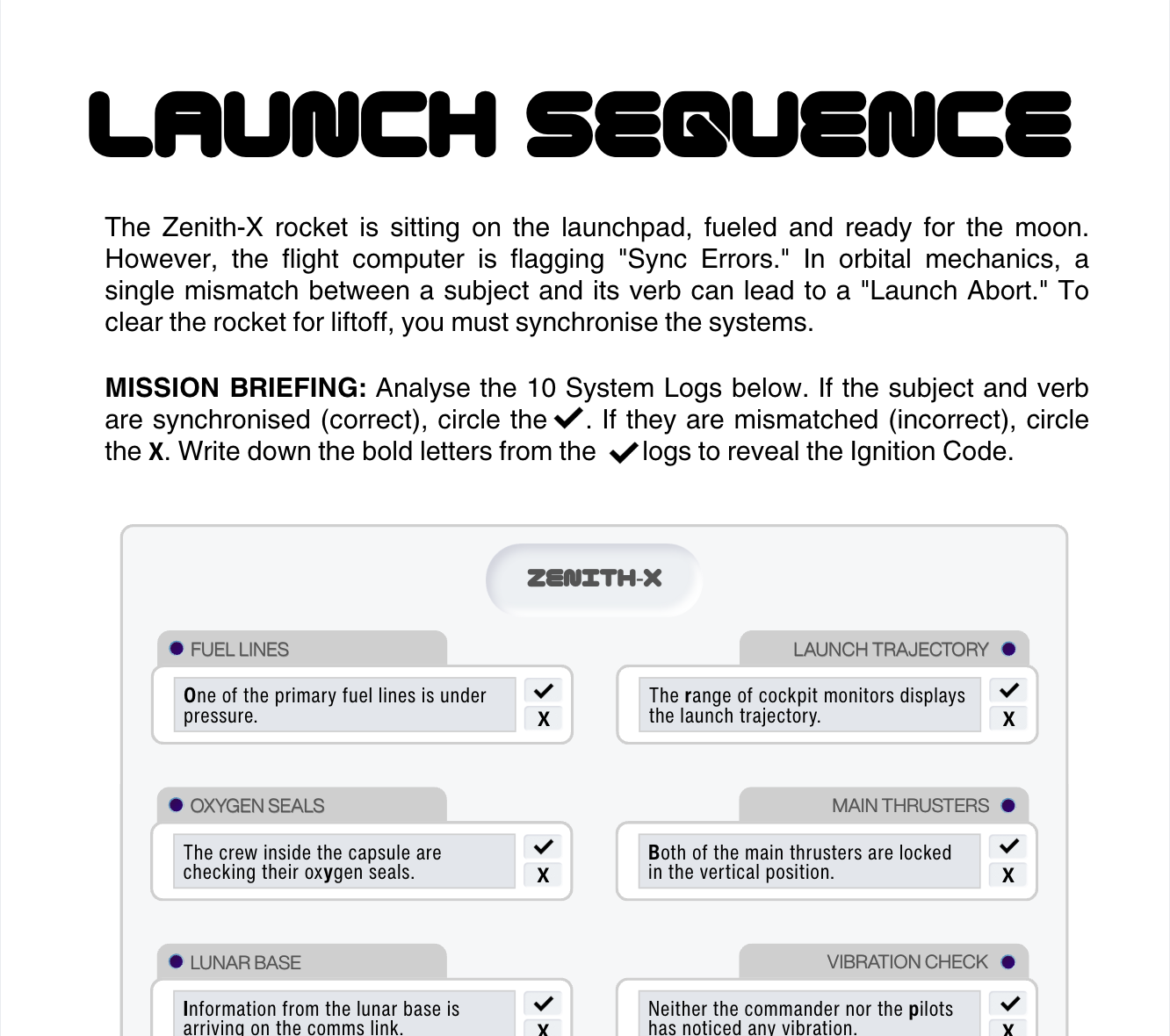 KS2 SPaG Puzzle Pack | Codebreaker Missions | Mission to Space | Year 5 ...