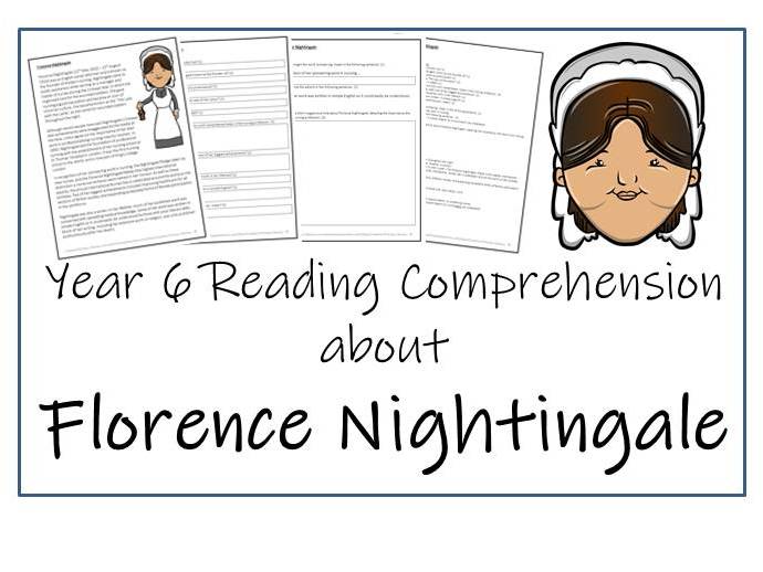 Florence Nightingale - Year 6 Reading Comprehension by Irvine109 ...