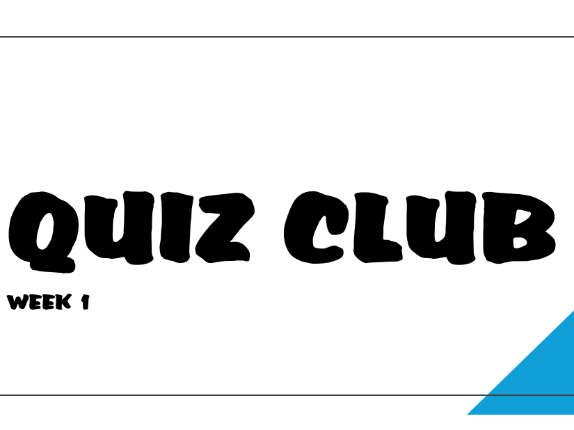 Weekly Quiz - 5 rounds of quizzing challenge | Teaching Resources