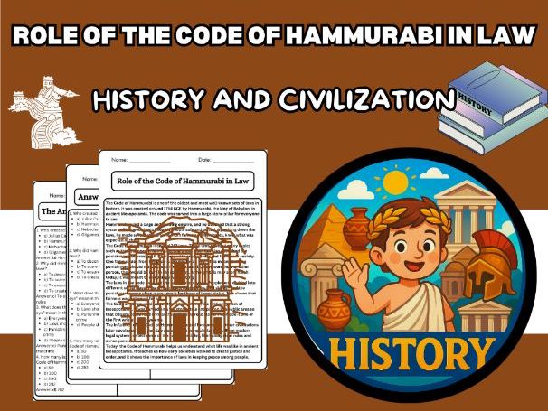Role of the Code of Hammurabi in Law Reading Comprehension Passages ...