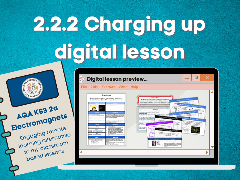 Charging up (static electricity) Distance learning | Teaching Resources
