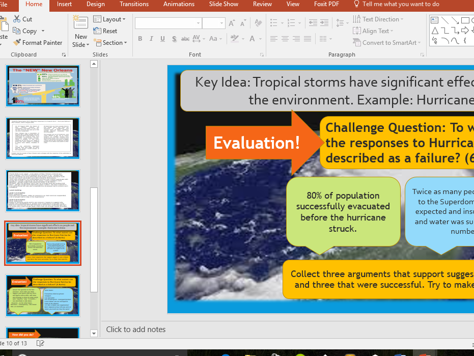 Secondary natural hazards teaching resources: Hurricanes | TES