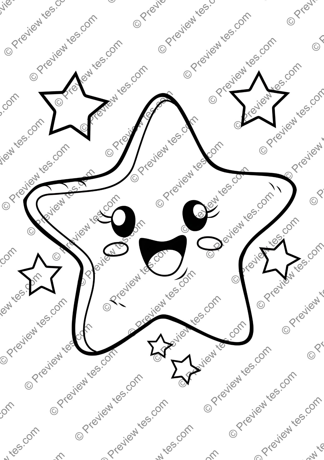 Star Colouring Sheets | Astronomy Activities | Fine Motor Skills Pack ...