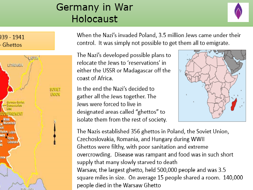 Nazi Anti-semitism , Holocaust & the three key periods - 1938 - 1939 ...