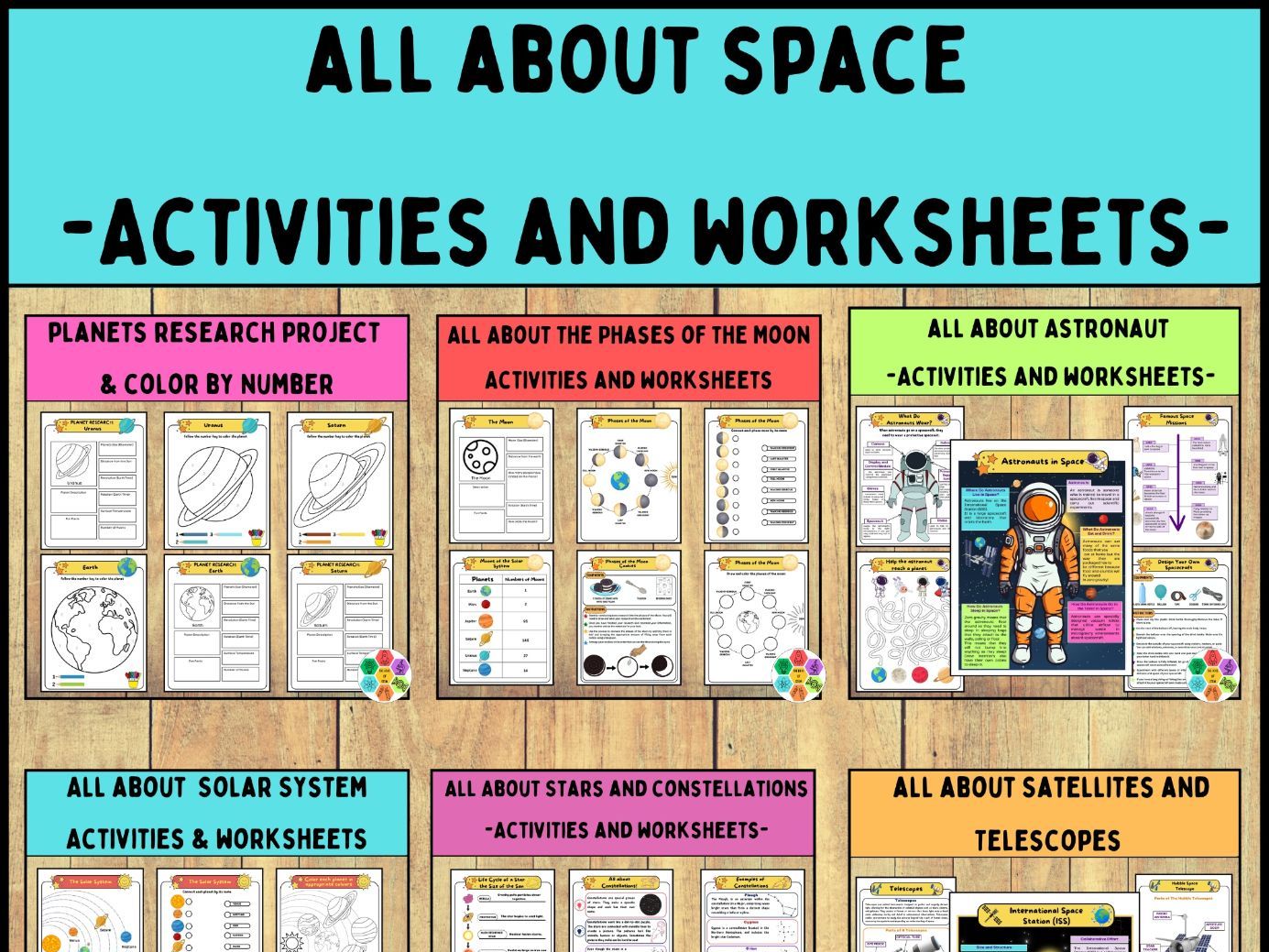 All About Space : STEM Activities & worksheets | Teaching Resources