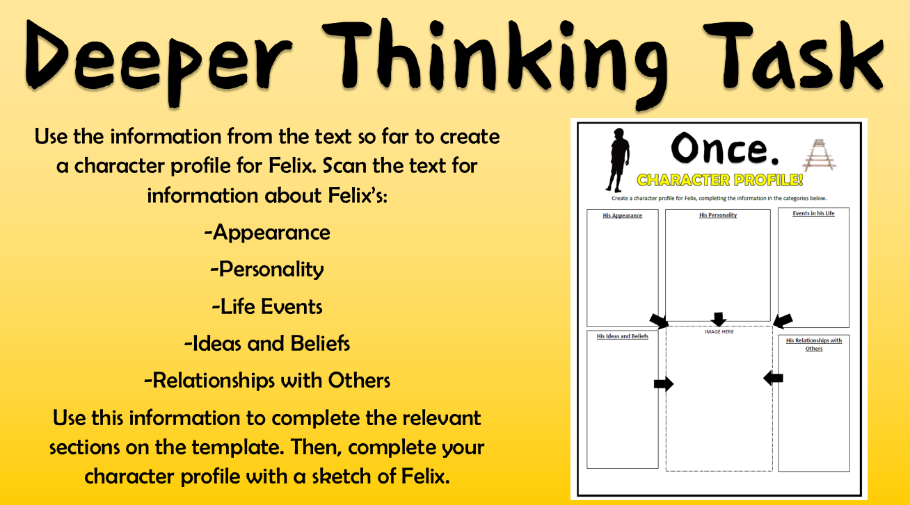 Once - Morris Gleitzman - Chapters 5-6 - Double Lesson! | Teaching ...