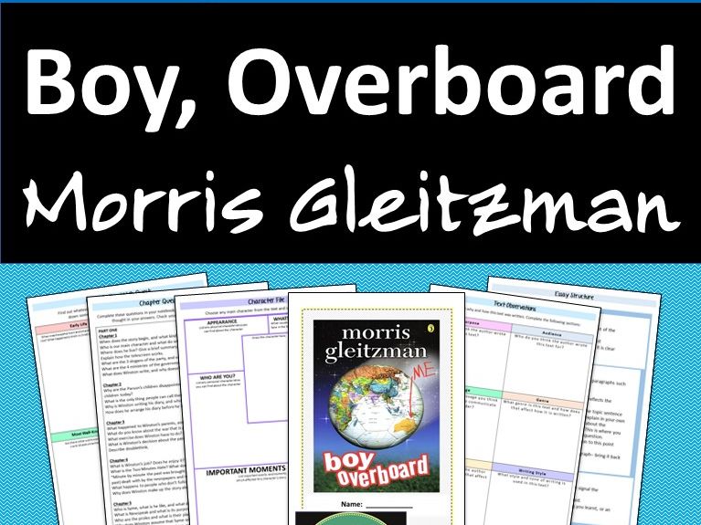 BOY OVERBOARD Novel Study UNIT | Teaching Resources