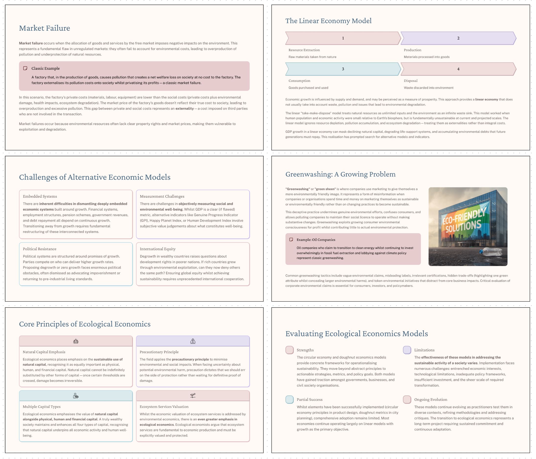 IB DP ESS HL.b Environmental Economics - Teaching Notes & PowerPoint ...