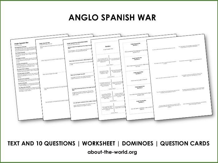 Anglo Spanish War | Teaching Resources