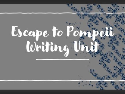 Escape from Pompeii Reading, Writing and Grammar Bundle | Teaching ...