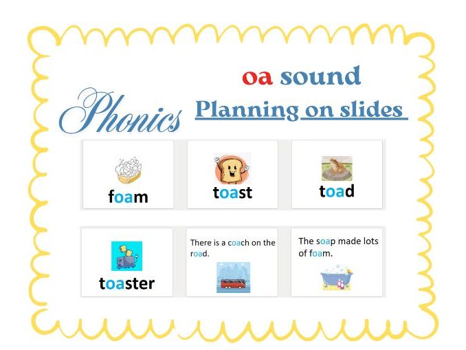 Year 1 Phonics oa sound Full Lesson | Teaching Resources