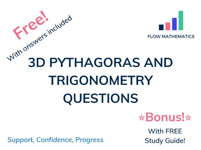 Pythagoras and trigonometry in 3D | Teaching Resources