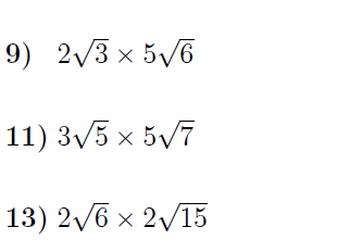 Multiplying surds worksheet (with answers) | Teaching Resources