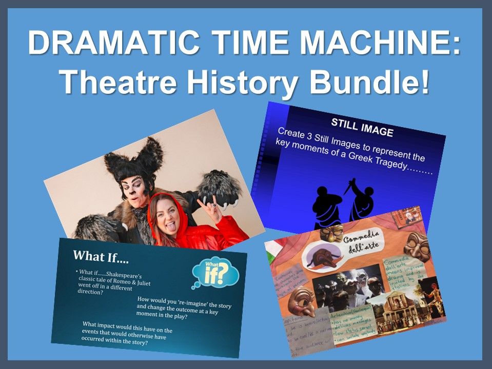 The Dramatic Time Machine: Theatre History bundle! | Teaching Resources
