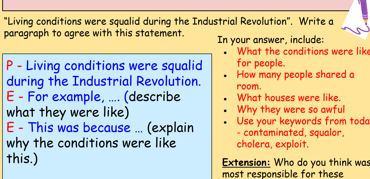 Industrial Revolution - Living conditions (housing and water) (9 ...