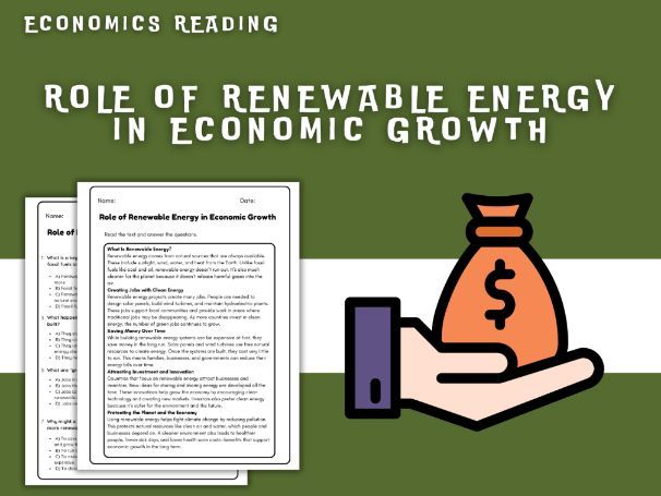 Role of Renewable Energy in Economic Growth - Economics Reading ...