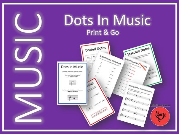 Dots In Music | Teaching Resources