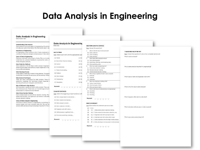Data Analysis in Engineering | Teaching Resources