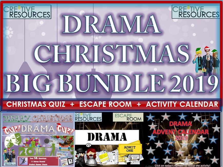 Drama Christmas 2019 BIG Bundle | Teaching Resources