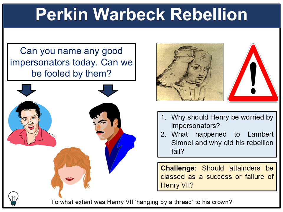 Henry VII & The Perkin Warbeck Rebellion: Legitimacy, Threat and ...