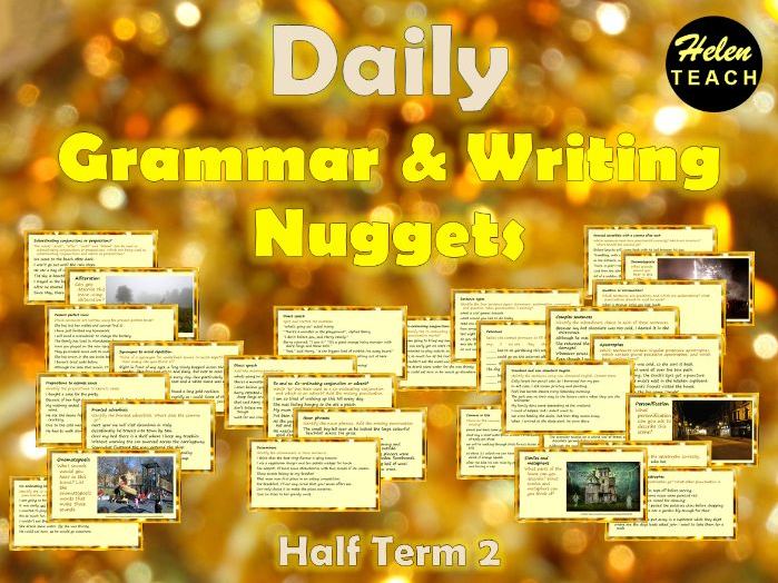 Daily Grammar & Writing Activities with Answers - WholeTerm BUNDLE ...