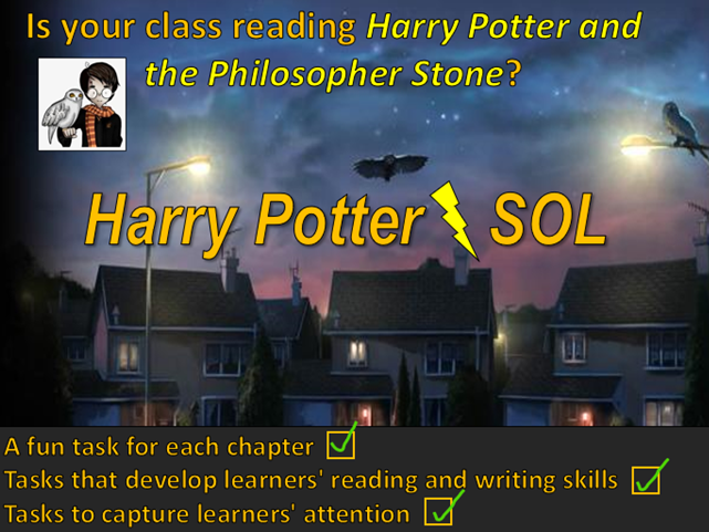 Harry Potter and The Philosopher Stone: Reading & Writing Tasks ...