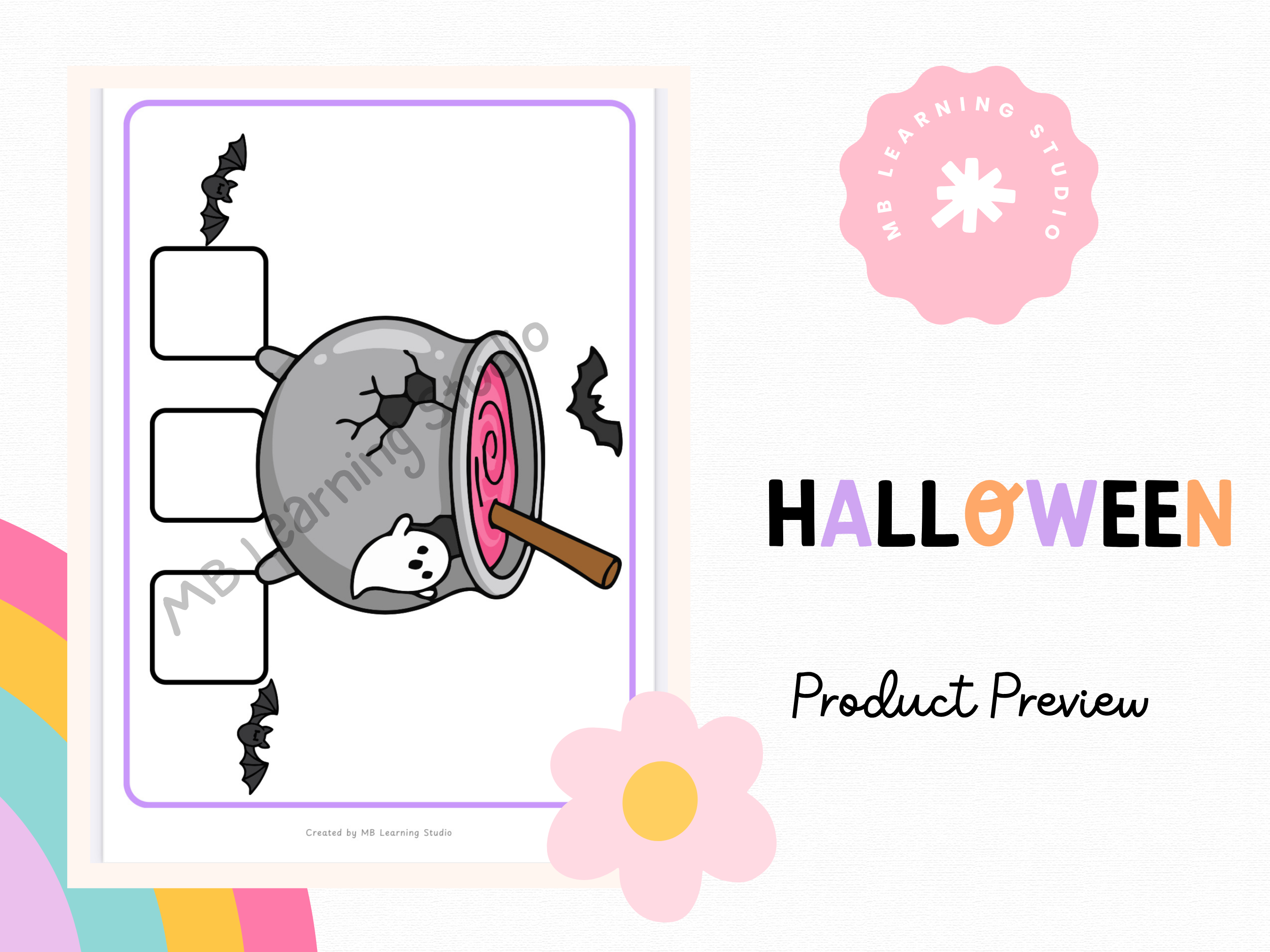 Halloween CVC Word Building Frame – Phonics Blending and Spelling ...