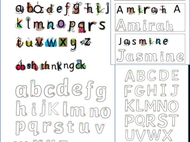 Little Wandle Individual Letters | Teaching Resources