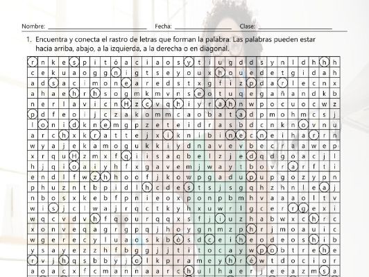 Verb Hacer Wacky Trails Spanish Worksheet | Teaching Resources