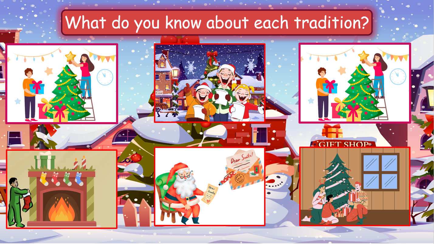 Christmas Traditions. ESL/ELL PowerPoint Lesson for A1/A2 Level ...